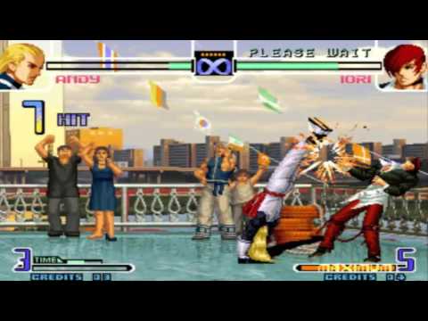 Kof 2002 Andy Bogard Combos - YouTube