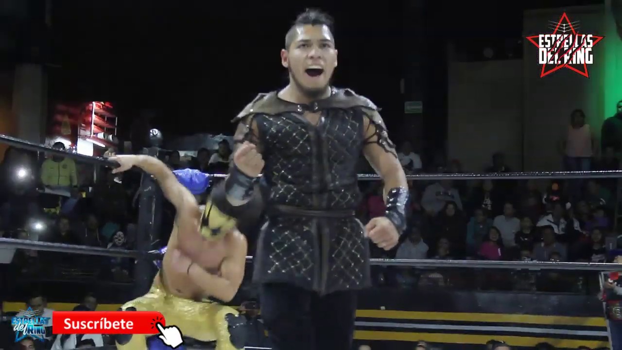 Hijo del Vikingo y Lanzeloth vs Villano 3 Jr y Tiger Boy en la Arena ...