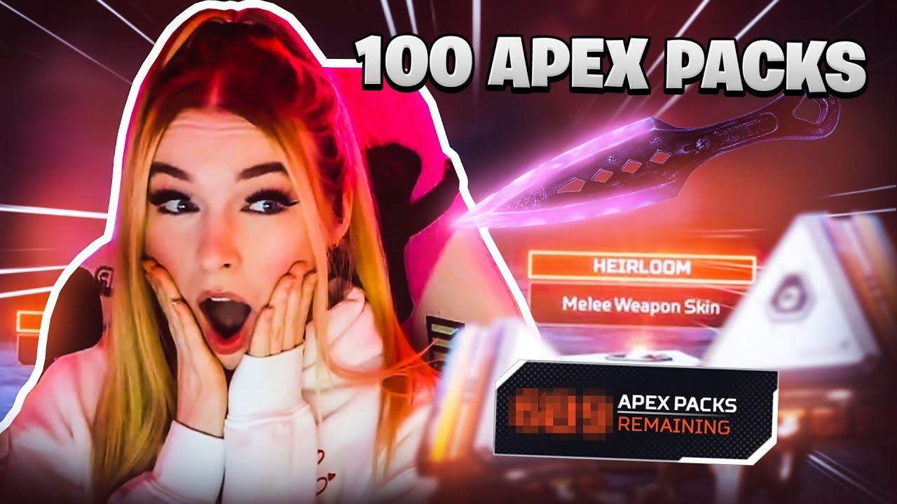 Opening 100 Packs In Apex Legends For The BEST HEIRLOOM (INSANE ...