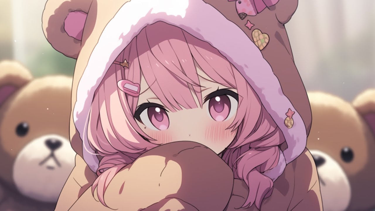 Natsuki Dresses Up As A Teddy Bear- A DDLC Fan Mod - YouTube