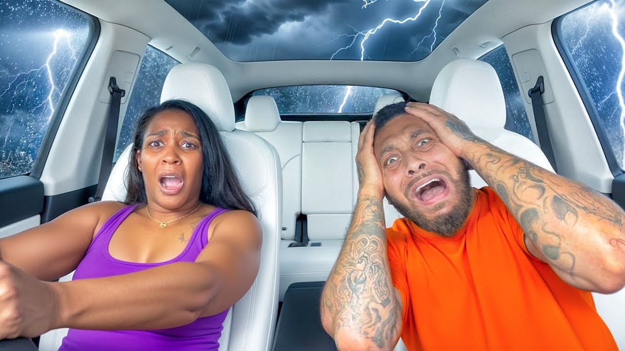 We Got Caught in a TORNADO While Driving Home - YouTube