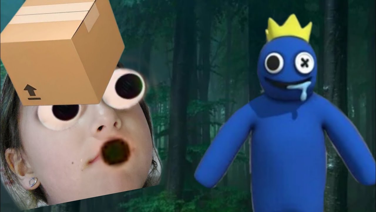 jugando blue roblox - YouTube