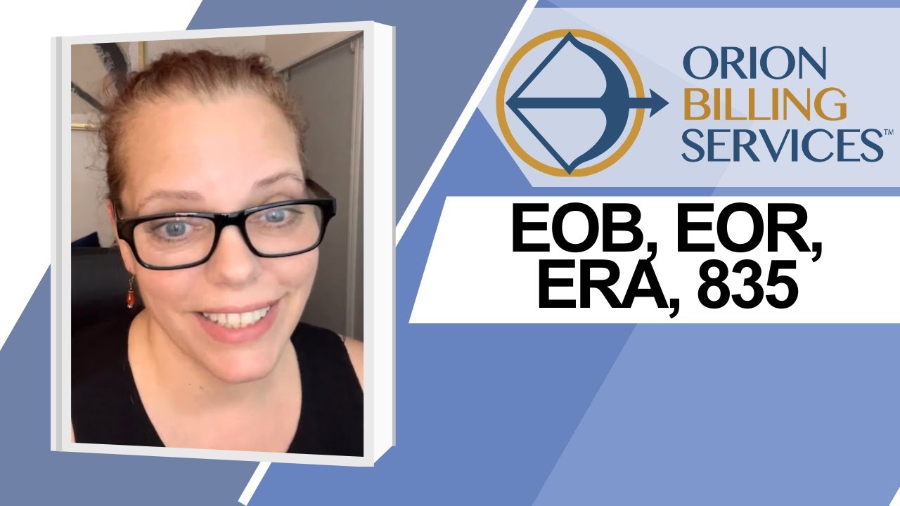 EOB, EOR, ERA, 835 - Explanation of the terms for responses to medical ...