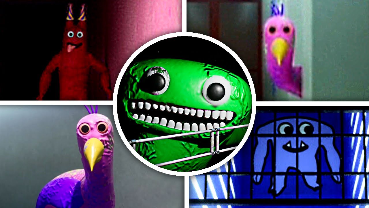 Garten of Banban - All Jumpscares & Creepy Moments - YouTube