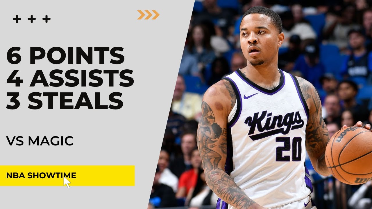 Markelle Fultz 6 Points, 4 Assists, 3 Steals vs Magic - Mar 29, 2025 ...