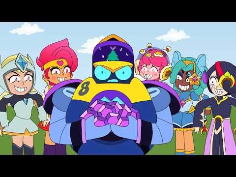 Brawl Stars Animation BOLT vs STARR PATROL Skin Parody