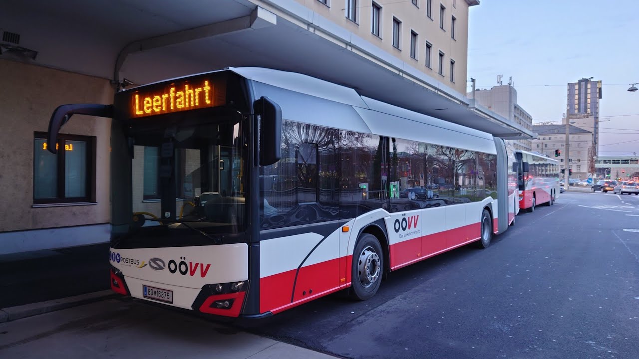 Die neueste Generation der OÖVV Busse - YouTube