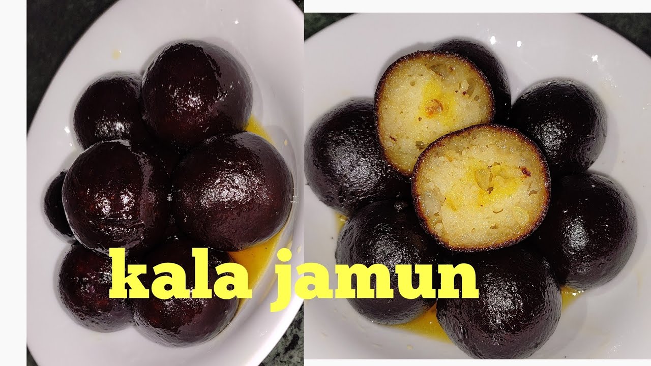 kala jamun recipe | new year pe bnaye kala rasgulla कुछ मीठा हो जाए ...