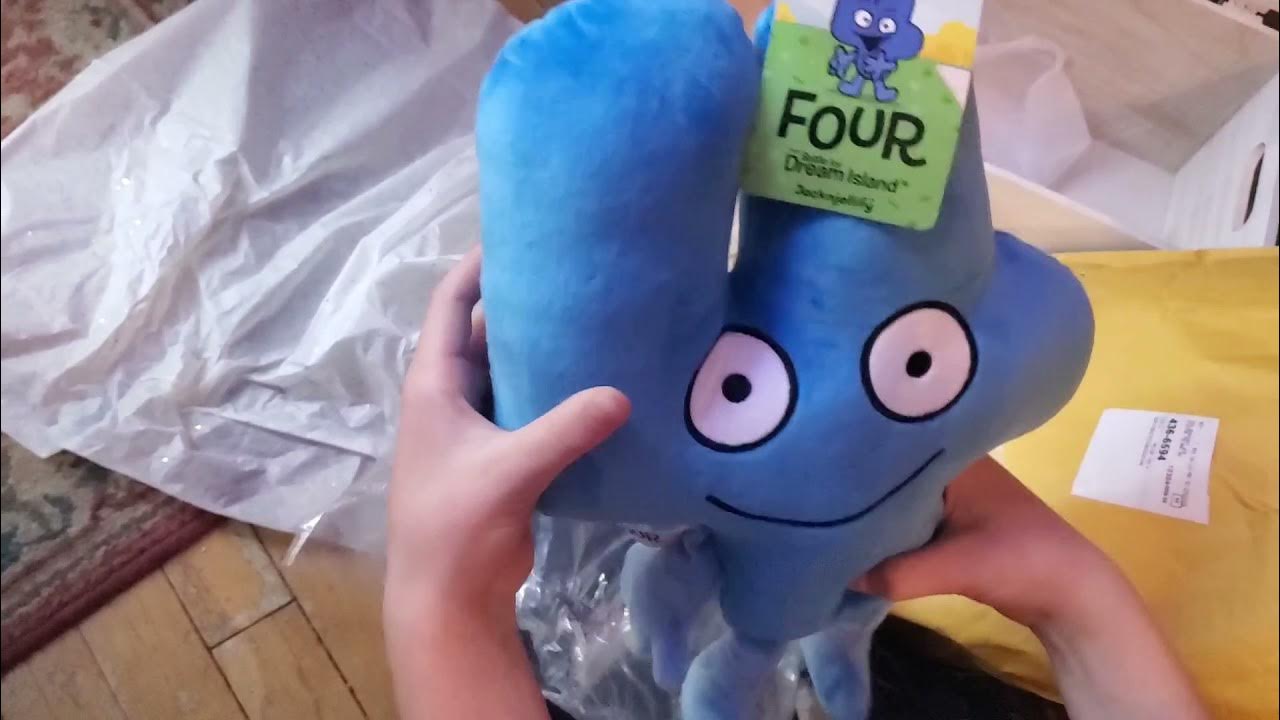 BFDI Loser Four & X Plush Unboxing - YouTube
