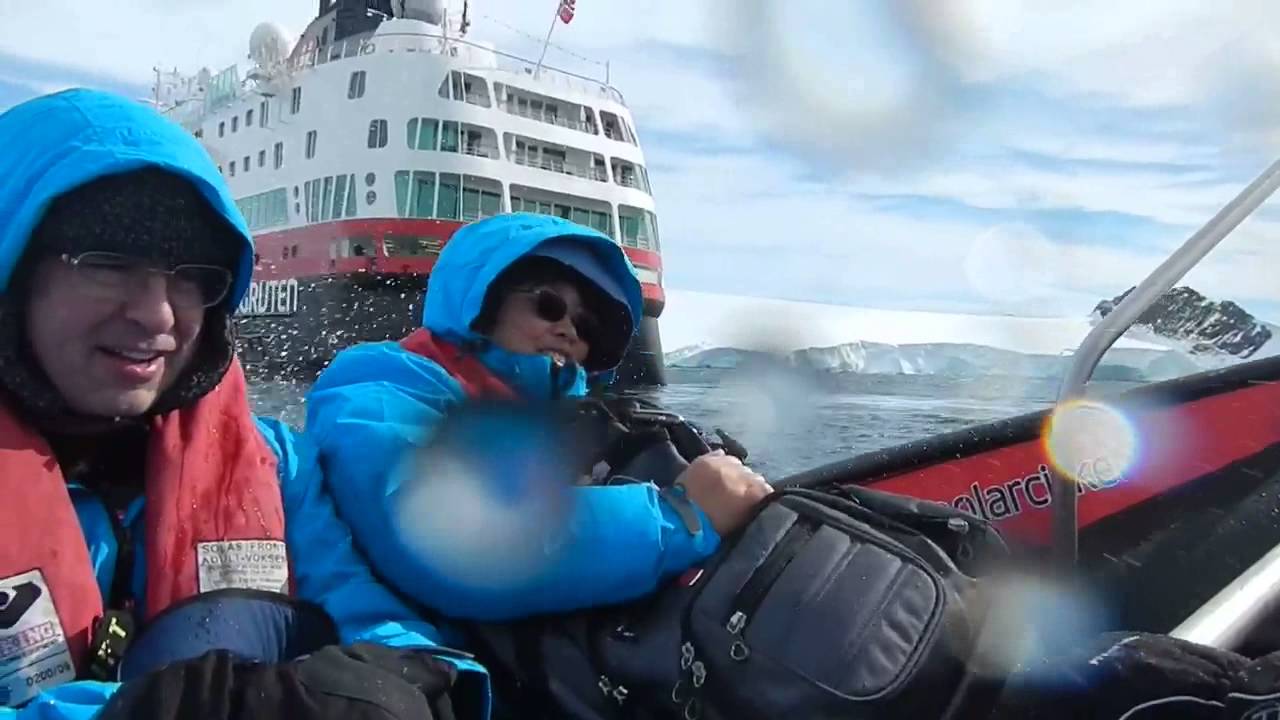 MS Fram, Polar Cirkel shore to ship boat ride, Antarctic Ex - YouTube