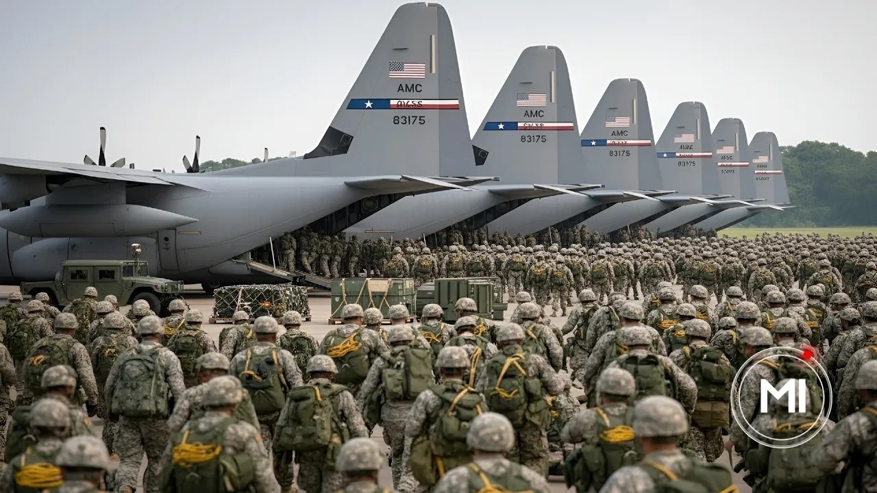 Shock Deployment: 5,000 U.S. Elite Paratroopers Airlifted to Al Udeid ...