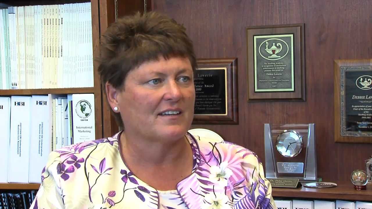 2010 Texas Tech Integrated Scholar Debra Laverie - YouTube
