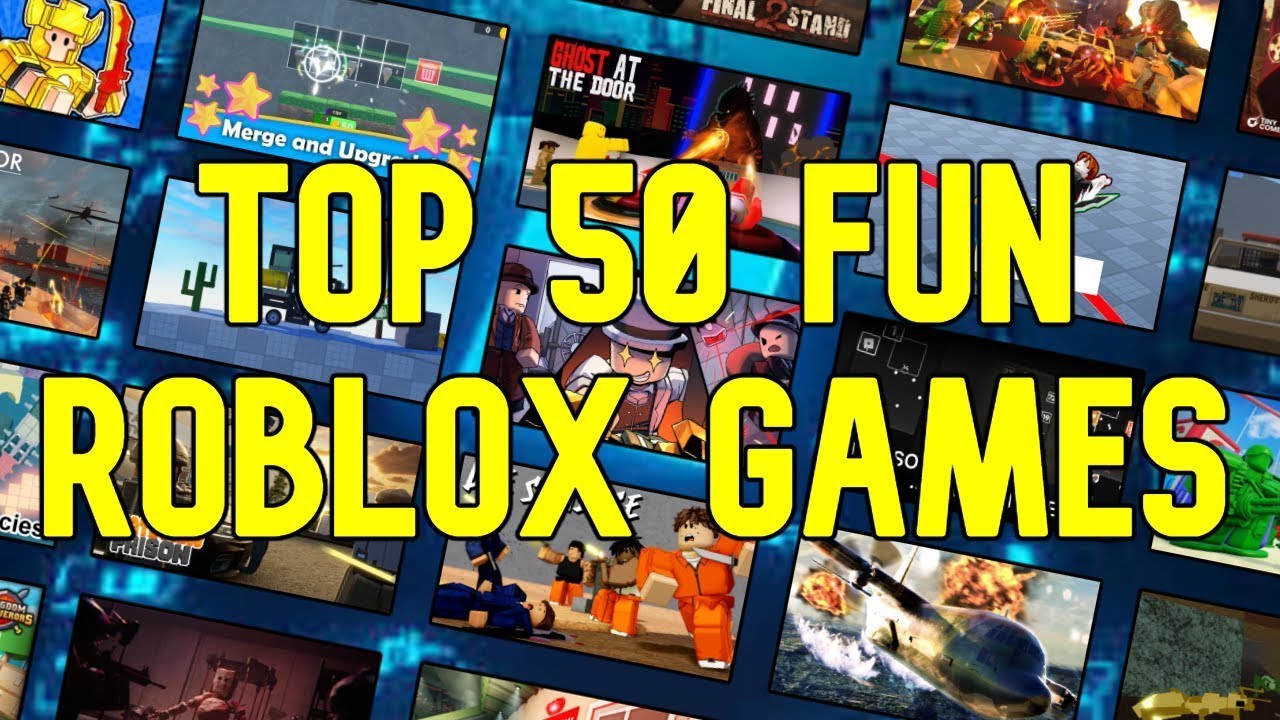 Top 50 roblox games to play when your bored! | Roblox games you didn't ...