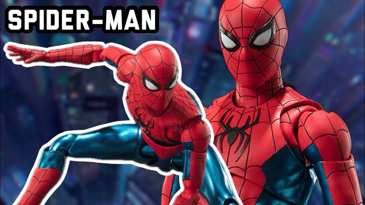 THE BEST SH FIGUARTS SPIDER-MAN!!!! Spider-Man New Red & Blue Suit ...