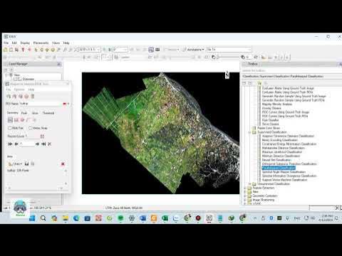 ENVI Tutorials 9: Supervised classification | Maximum likelihood | Minimum distance ...