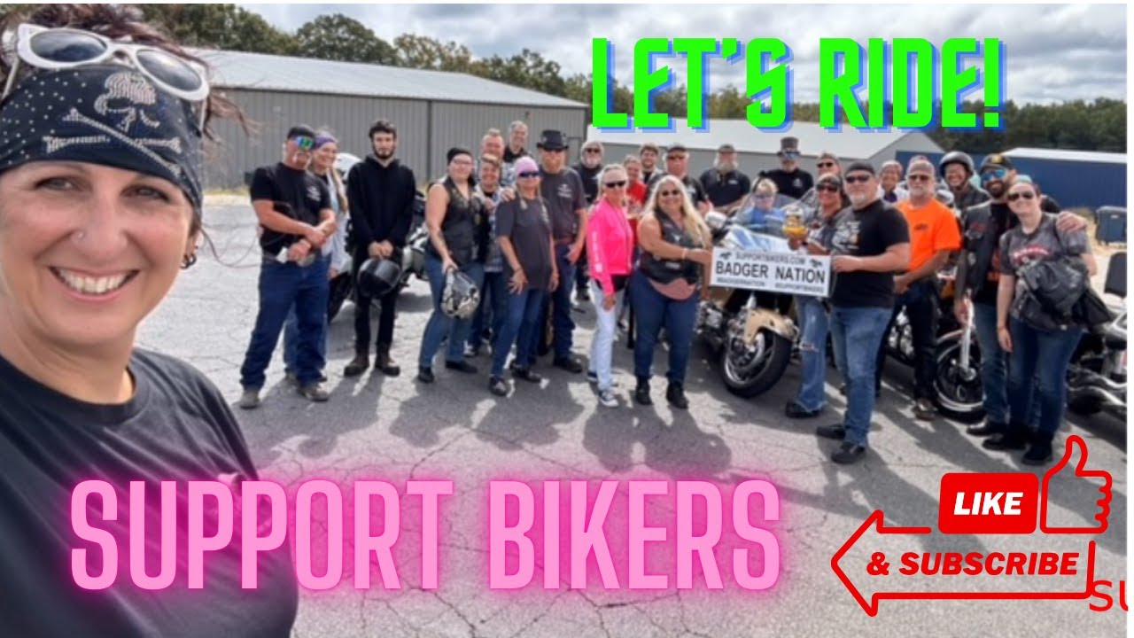 Part 2- Lake of the Ozarks/ Ride to lunch with support bikers!! # ...