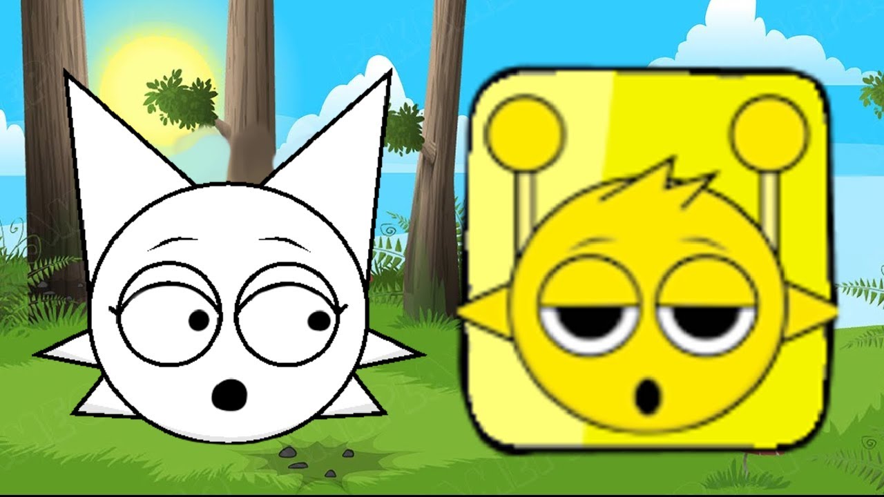 Red Ball 4 | Sprunki Wenda Ball vs Sprunki Sinom Box In The Green Hills ...