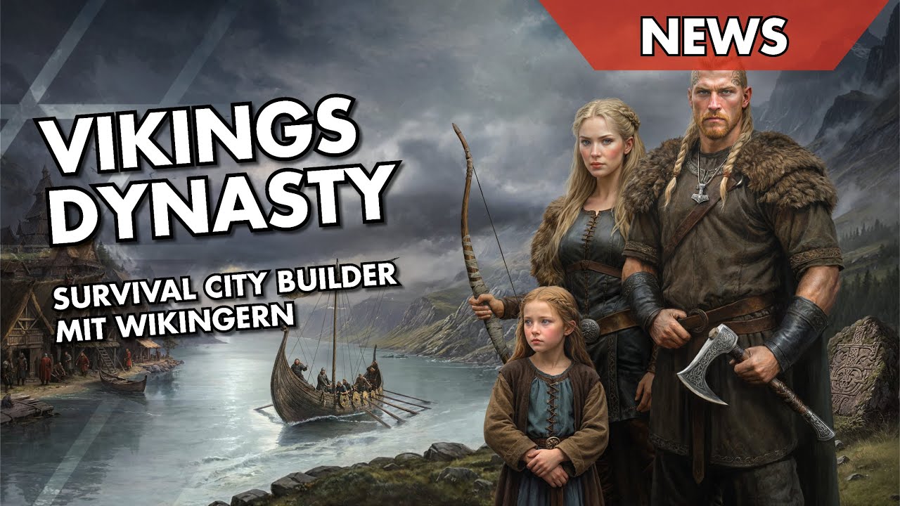 Survival City Builder mit Wikingern - Vikings Dynasty - YouTube