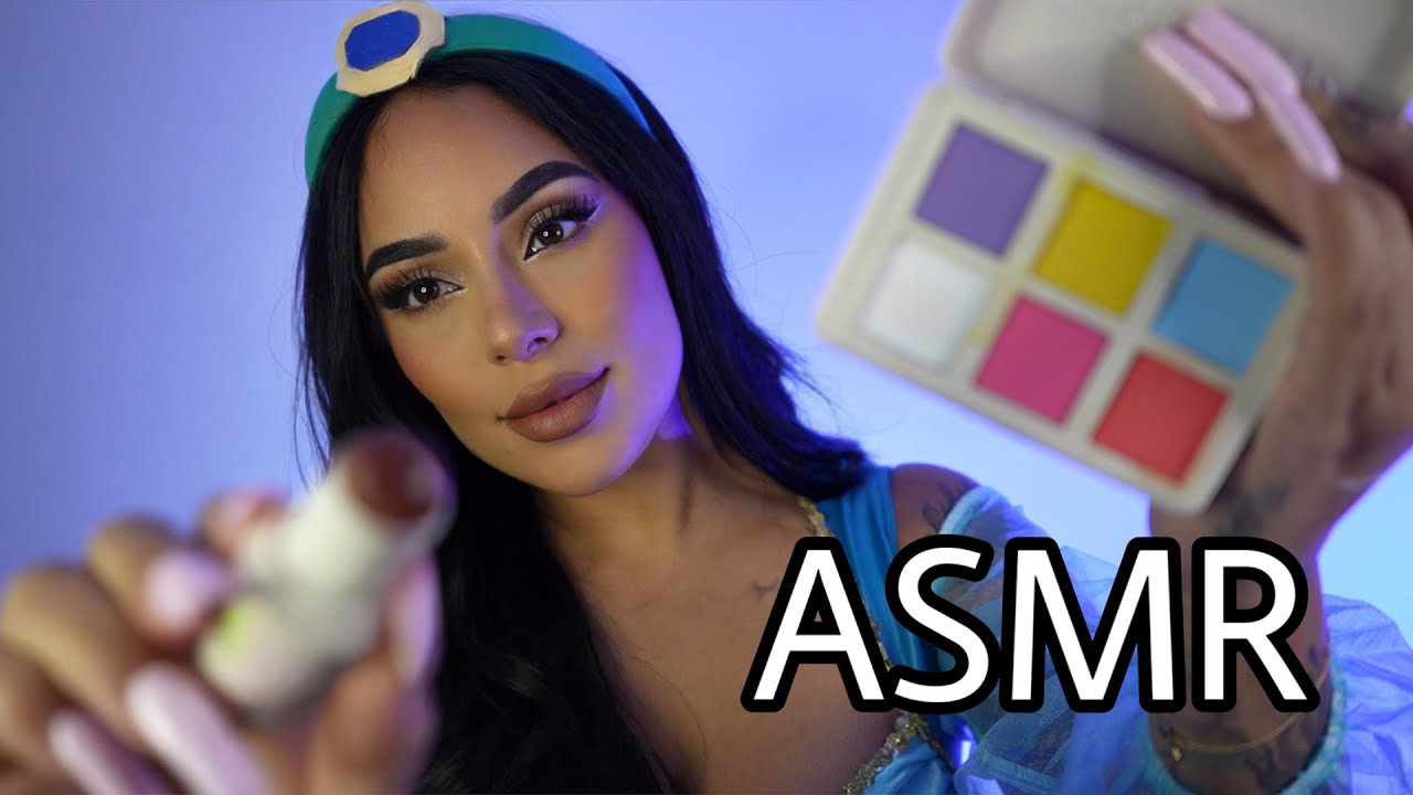 asmr roleplay JAZMIN MAQUILLANDOTE - asmr en español de princesas ...