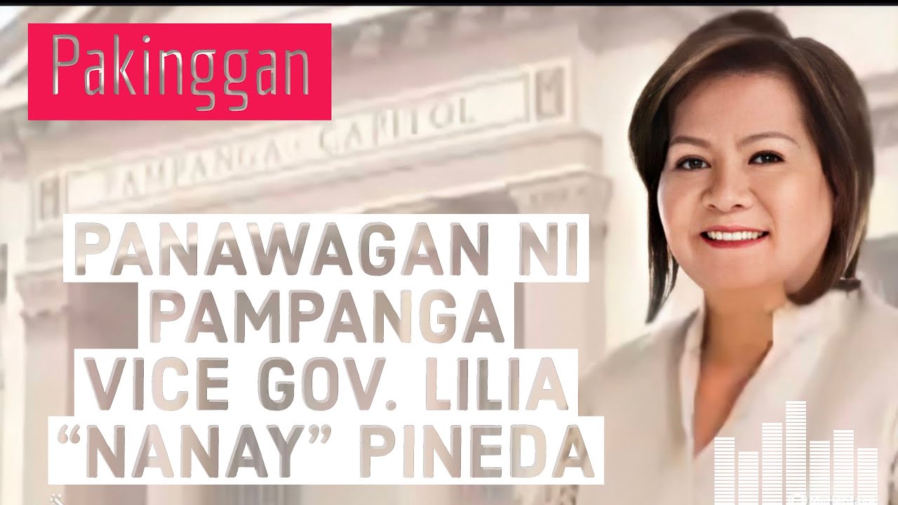 May PANAWAGAN si Pampanga Vice Gov Nanay Pineda sa mga Kapampangan ...