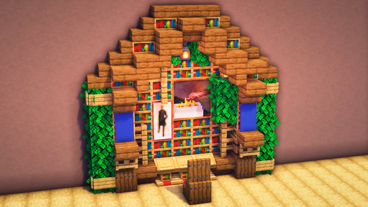 A Very Interesting Idea to Build a Workplace for a Librarian in ...