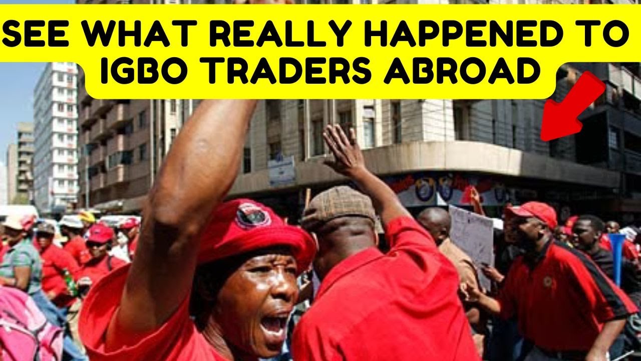This Confession Shocked Everyone: What He Did to Igbo Traders Abroad ...