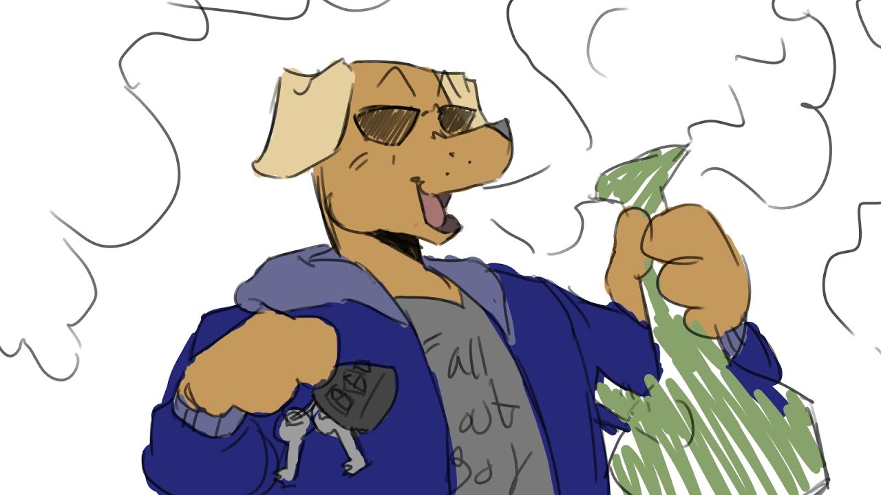 PIMP DOG (1 trait danger animatic) - YouTube