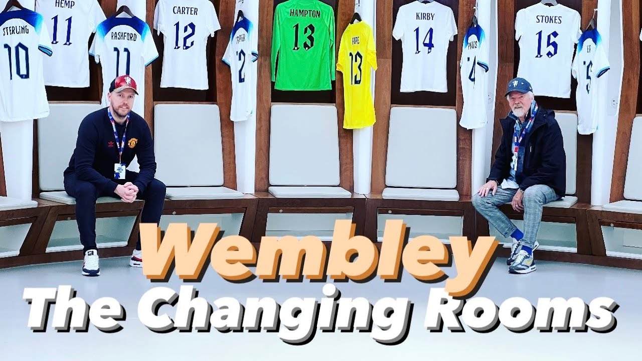 Inside The Wembley Changing Rooms! - YouTube