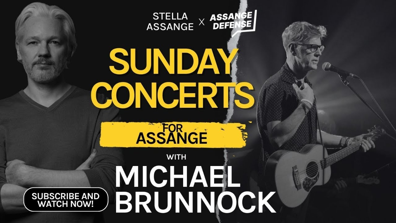 Sunday Concerts for Assange with Michael Brunnock - YouTube