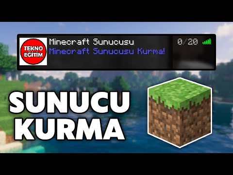 Ücretsiz Minecraft SUNUCU / SERVER Nasıl Kurulur? Minecraft Sunucu Kurma [2025]