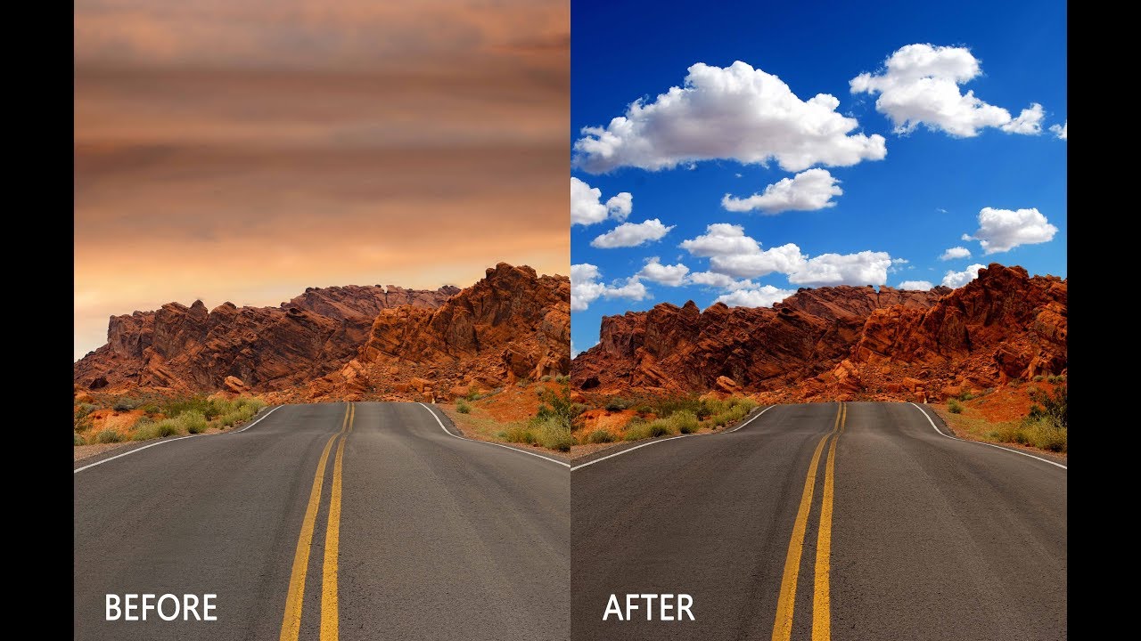 How To Easily And Quickly Change A Sky In Photoshop CC 2017 Tutorial how-to-easily-and-quickly-change-a-sky-in-photoshop-cc-2017-tutorial