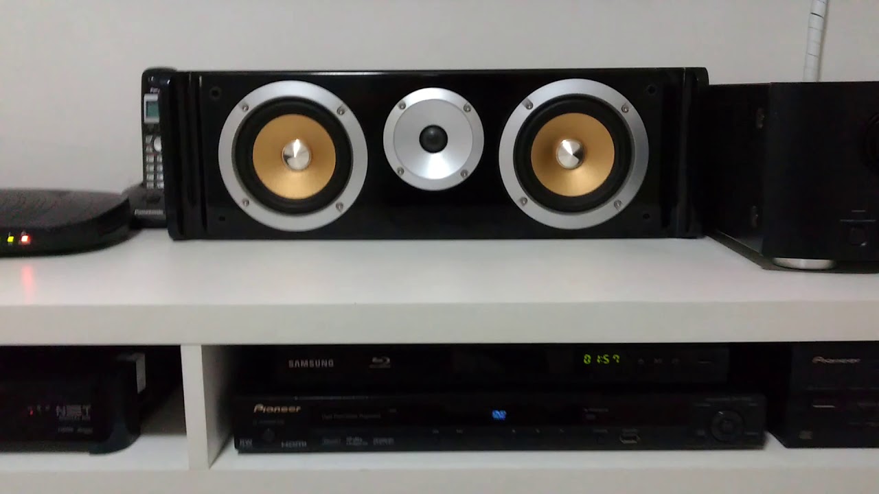 Receiver Marantz caixas infinity - YouTube
