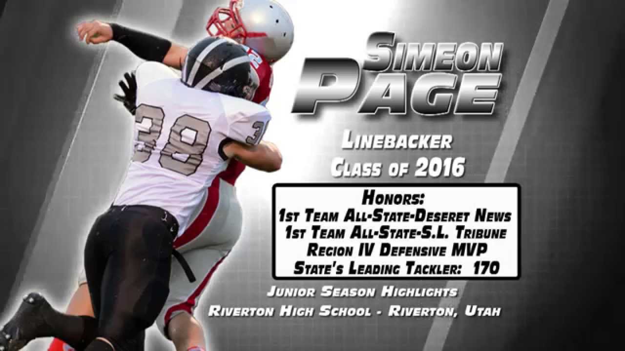 Simeon Page - 2014 Recruiting Video - YouTube