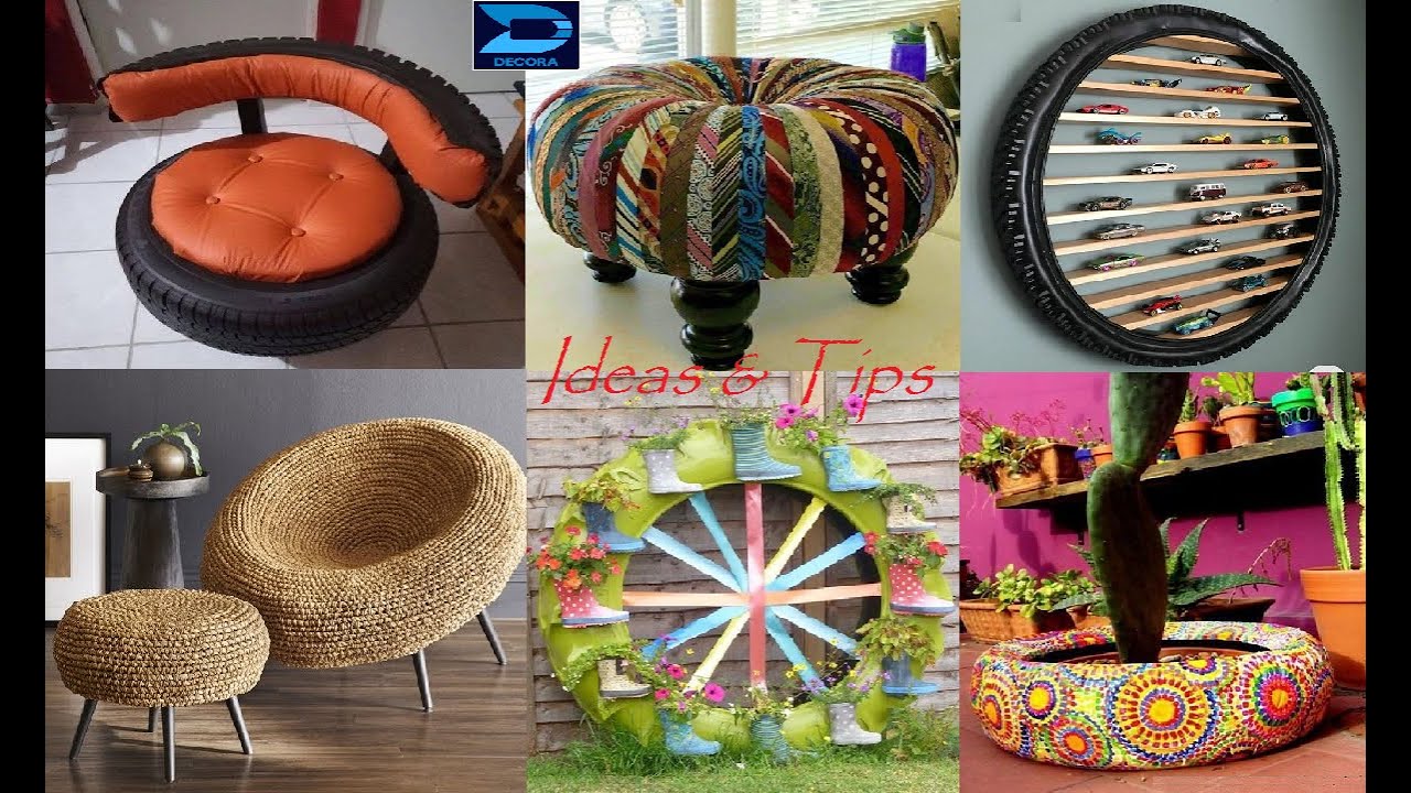 40 + Tire Garden Design Ideas 2025 | Old Tire Reuse Ideas | Garden Tyre ...