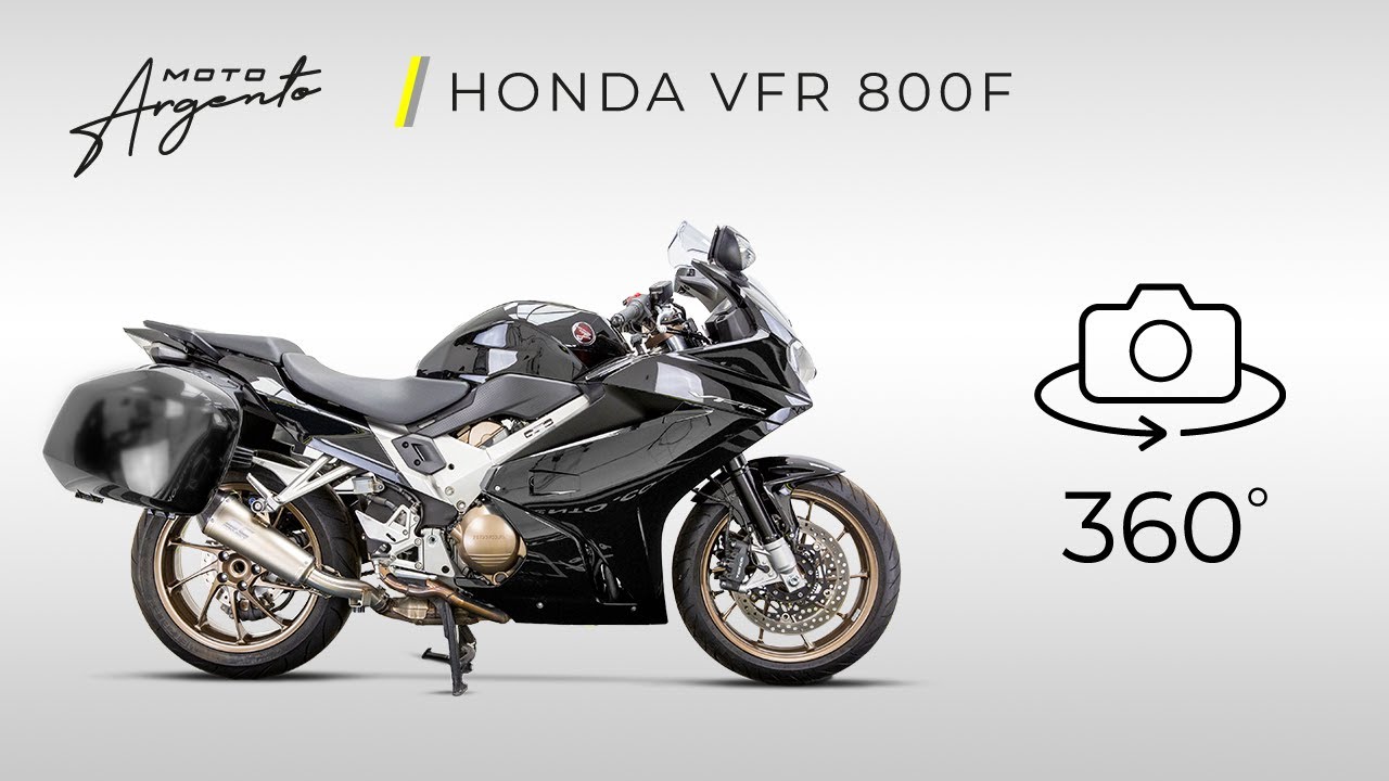 Honda VFR 800F - Vista a 360° - Concessionario Moto Argento - YouTube
