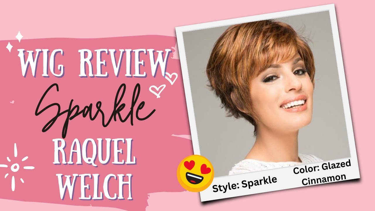 Raquel Welch Signature Collection Sparkle Wig Review in Glazed Cinnamon ...