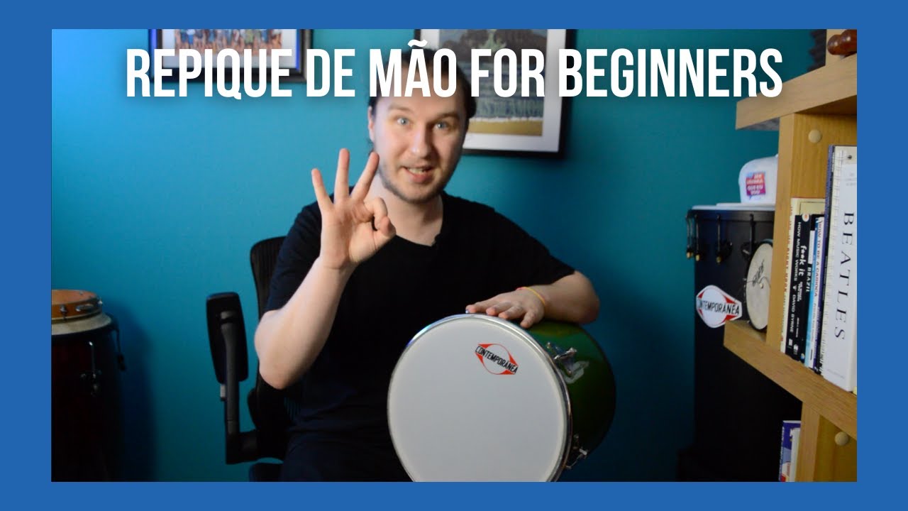 How to play Repique de Mão for beginners | Samba Drumming Lesson - YouTube