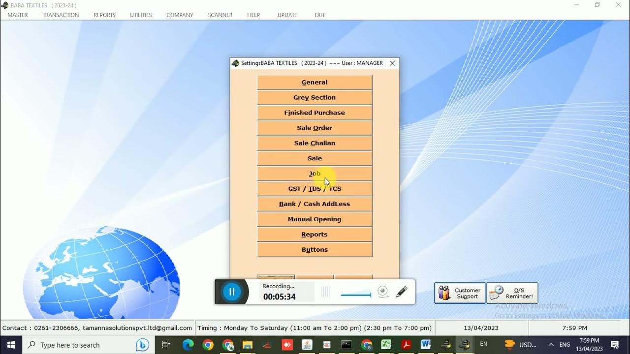 how to create company in tamanna accounting software,accounting - YouTube