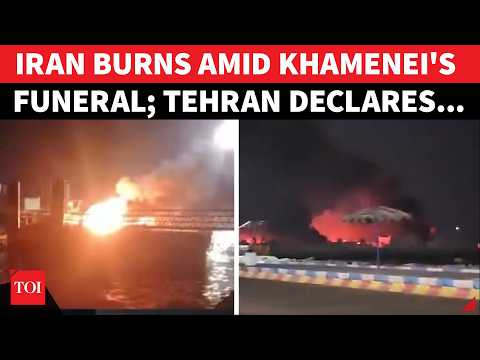 FIRST VISUALS OUT: '13 EXPLOSIONS' Rock Iran; Tehran's Big Warning To US; 'NOW GET READY...'