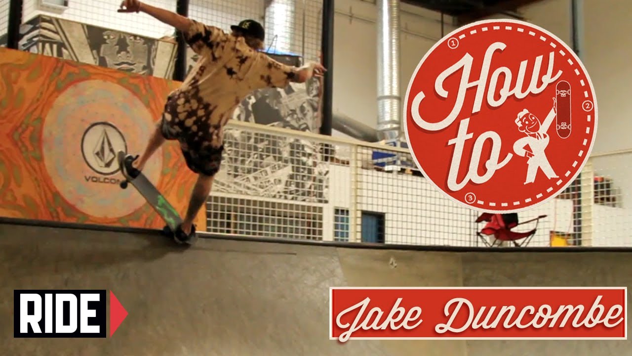 How-To Skateboarding: Frontside Nosegrind with Jake Duncombe - YouTube