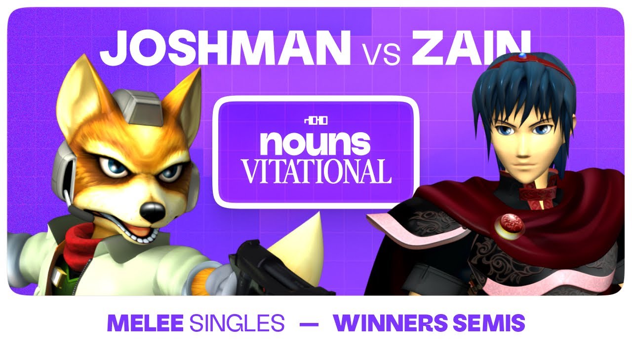 Nounsvitational 2024: Joshman (Fox) vs Zain (Marth) | SSBM Melee ...