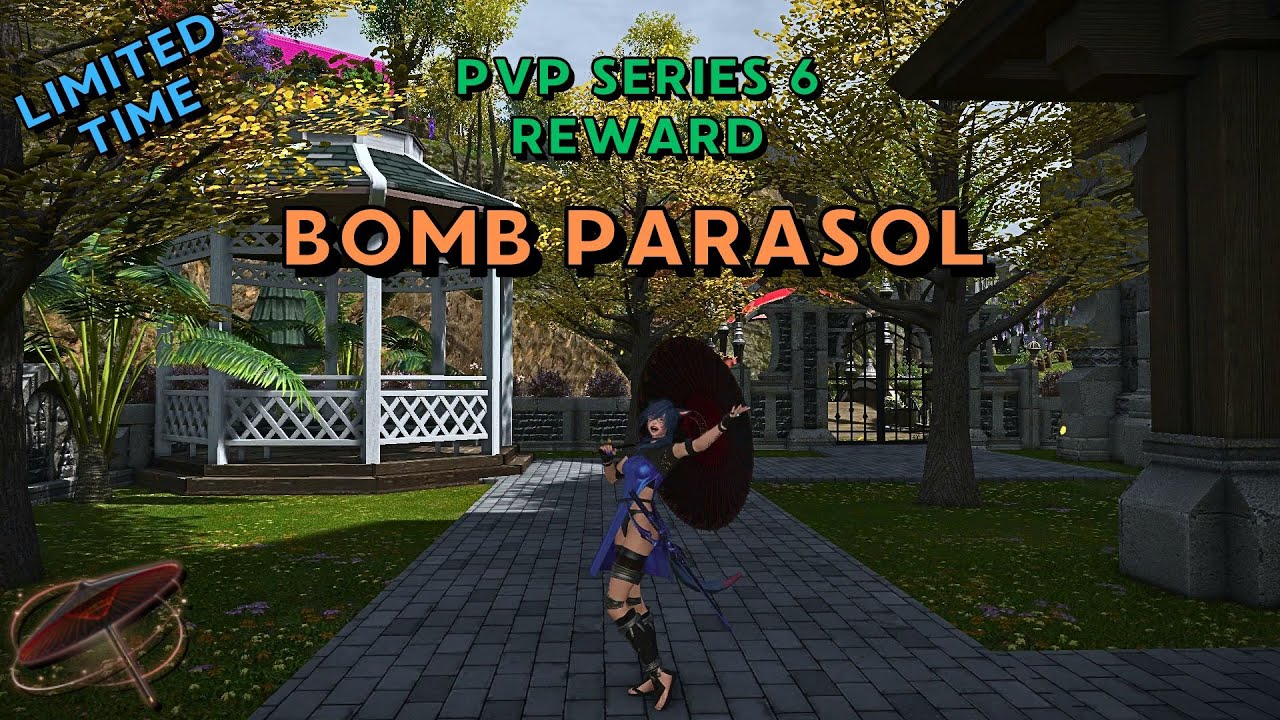 Bomb Parasol Showcase | FFXIV PvP Series 6 Reward - YouTube