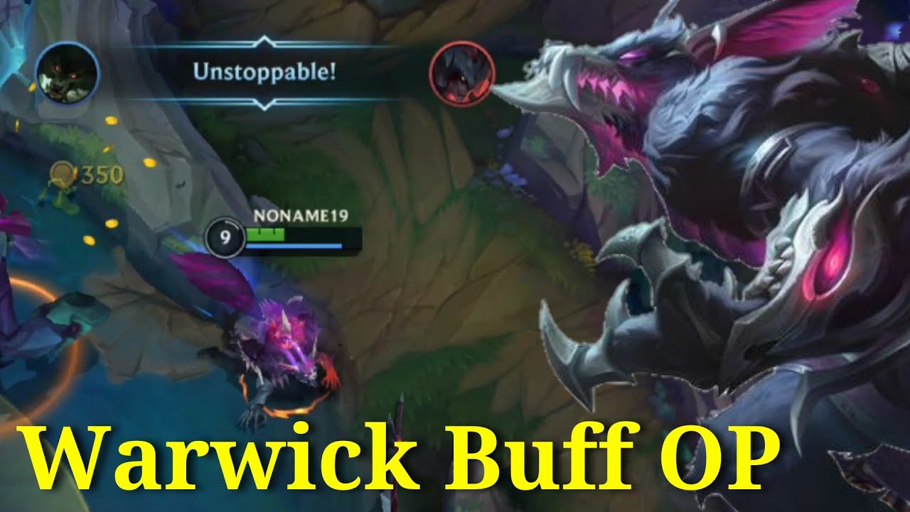 Warwick Buff Is Over Power ! Win Streak 7 Tier S Patch 4.1A Gameplay ...