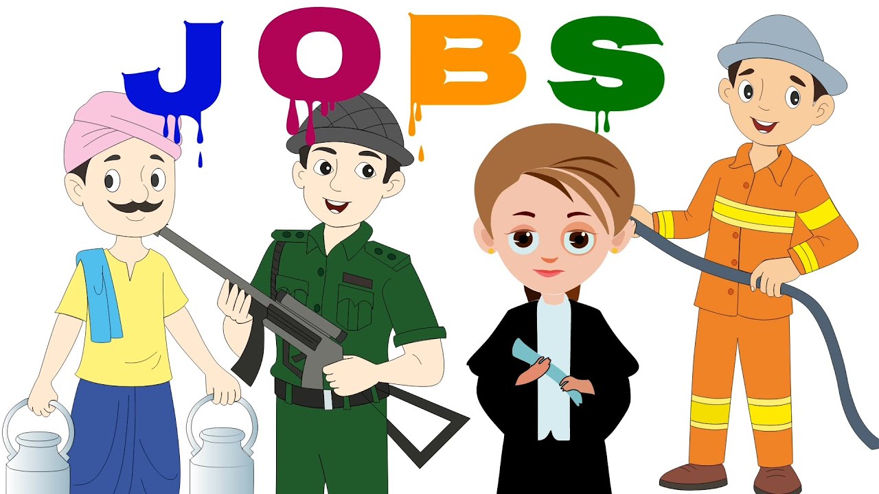 English Job Names: Learn with Pictures and Movie Scenes | Jobs ...