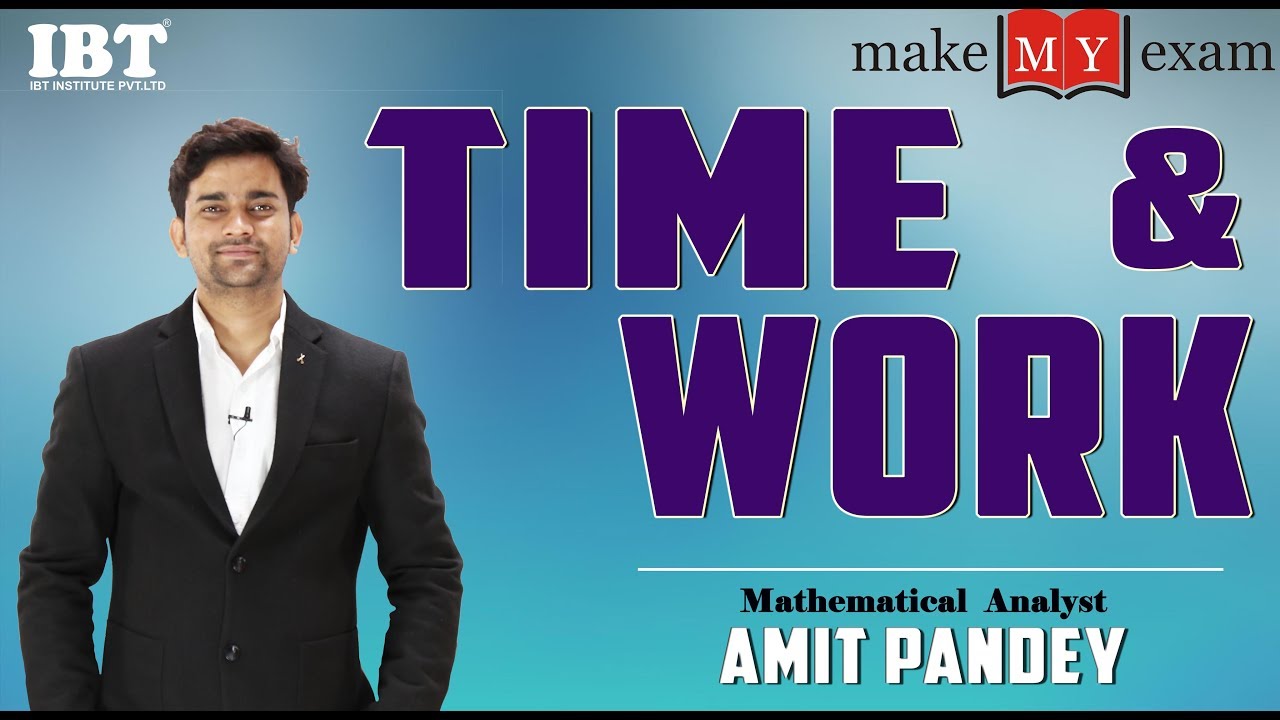 Time And Work Problems Shortcuts and Tricks || By Amit Pandey - YouTube