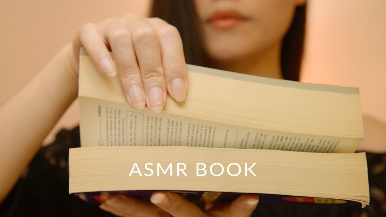 Asmr Book Tapping Scratching Page Turning No Talking Youtube