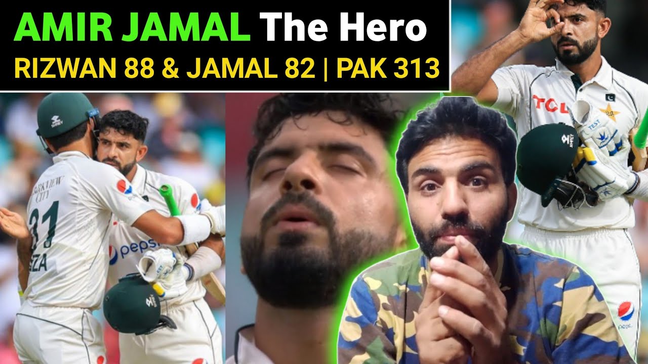 Amir Jamal Teaches A Lesson To All Top Orders | Mohammed Rizwan Also ...