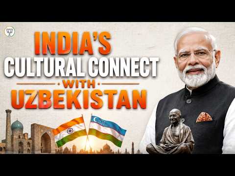 PM Modi at Gandhi Centre, Tashkent | India-Uzbekistan Cultural Connect | BJP
