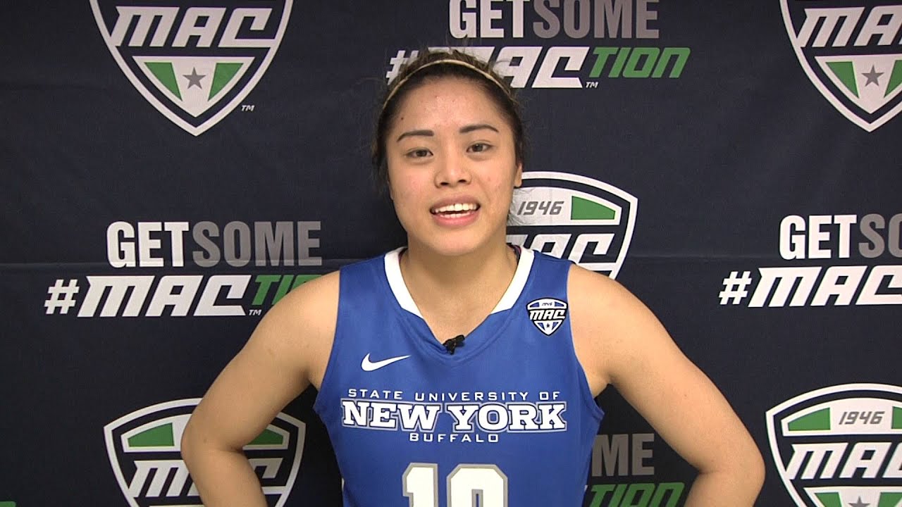 2016 MAC Basketball Tournament Semifinals: Gabi Bade, Buffalo - YouTube
