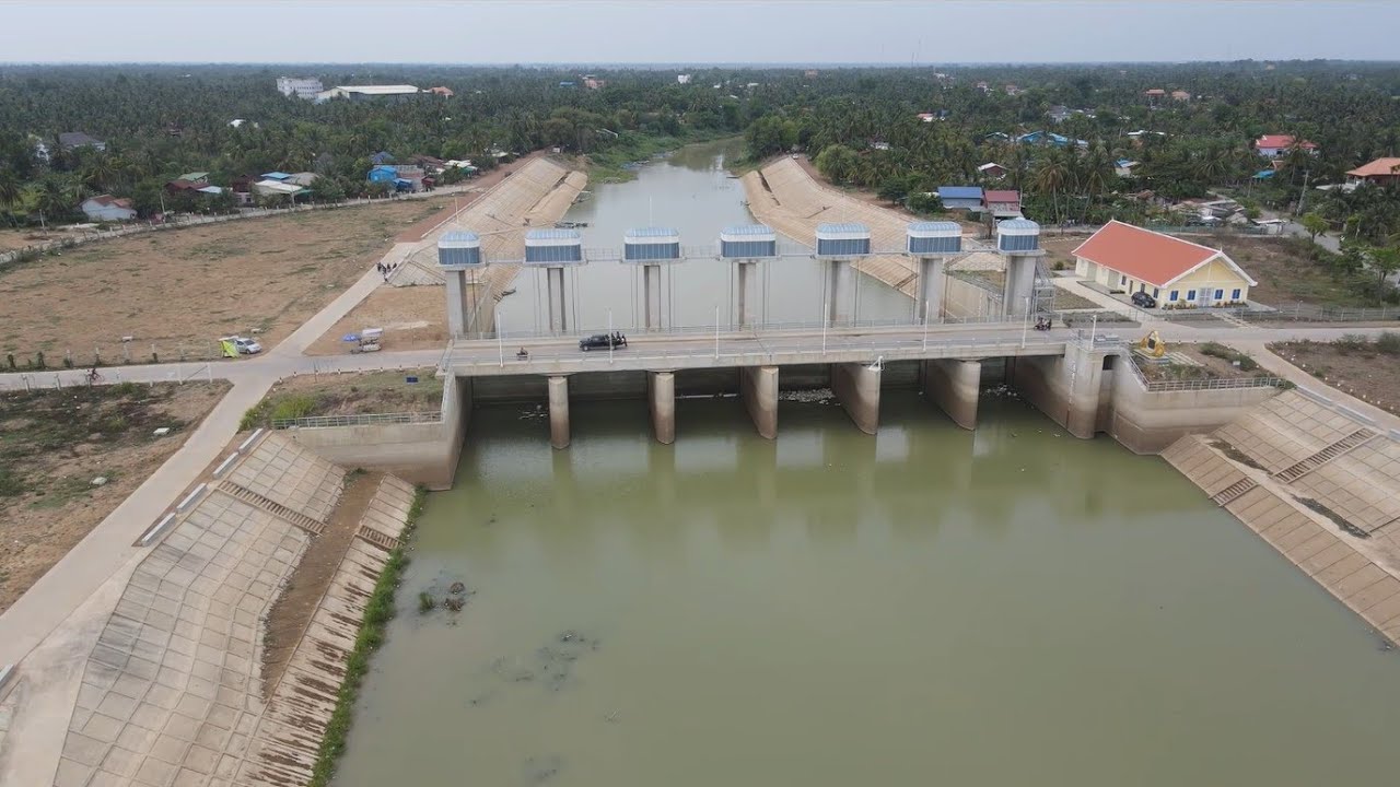 ទំនប់សាលាតាអនសំណង់មេទឹកស្ទឹងសង្កែ ខេត្តបាត់ដំបង I SALA TA ORN DAM ...